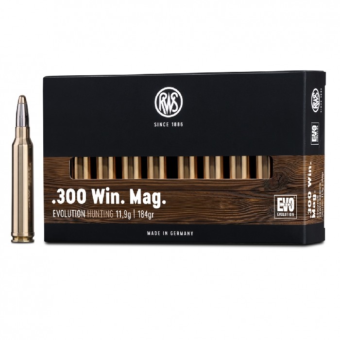 RWS .300 WIN. MAG, Evolution, 184 gr. :: medzioklis.com